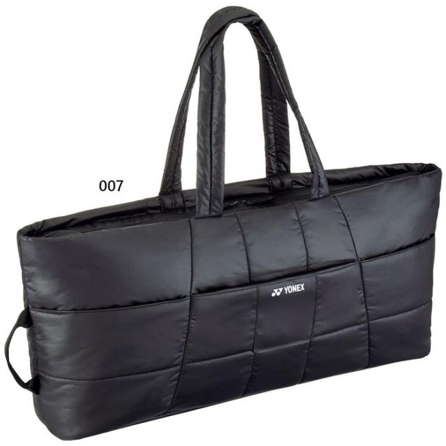 ヨネックス メンズ レディース トートバッグワイド バッグ 鞄 テニスバッグ ラケット2本収納可能 ブラック 黒 送料無料 YONEX BAG2461W