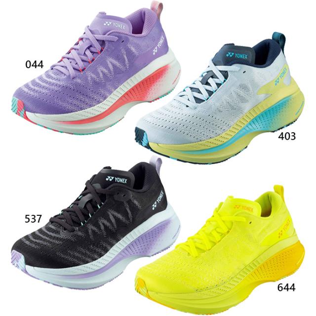 ヨネックス レディース カーボンクルーズXRウィメン ランニングシューズ ジョギング マラソン ブラック 黒 ブルー 青 グリーン パープル 緑 紫 送料無料 YONEX SHRXR1L