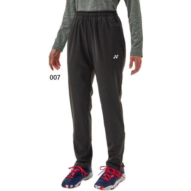 ヨネックス レディース ウォームアップパンツ テニス バドミントンウェア ボトムス ロングパンツ ブラック 黒 送料無料 YONEX 68111