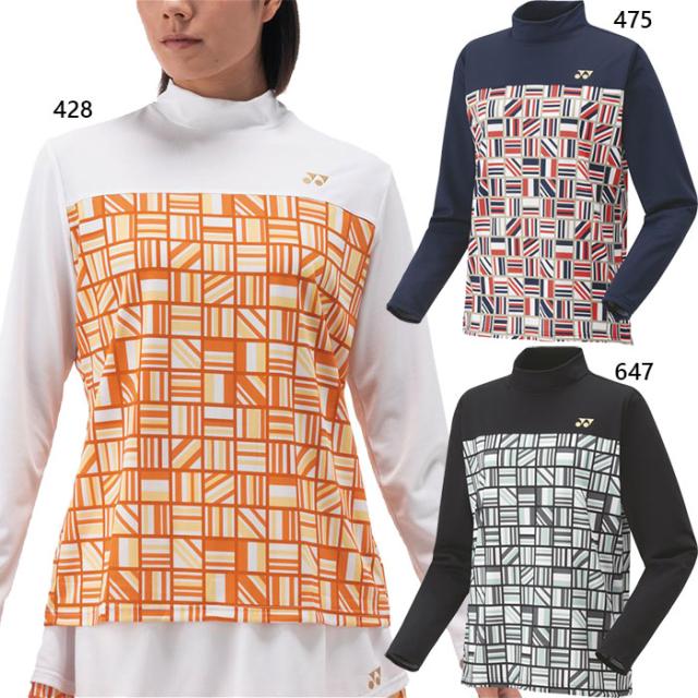 ヨネックス レディース ゲームシャツ ロングスリーブ テニス バドミントンウェア トップス 長袖 吸汗速乾 UVカット レッド 赤 オレンジ 送料無料 YONEX 20898