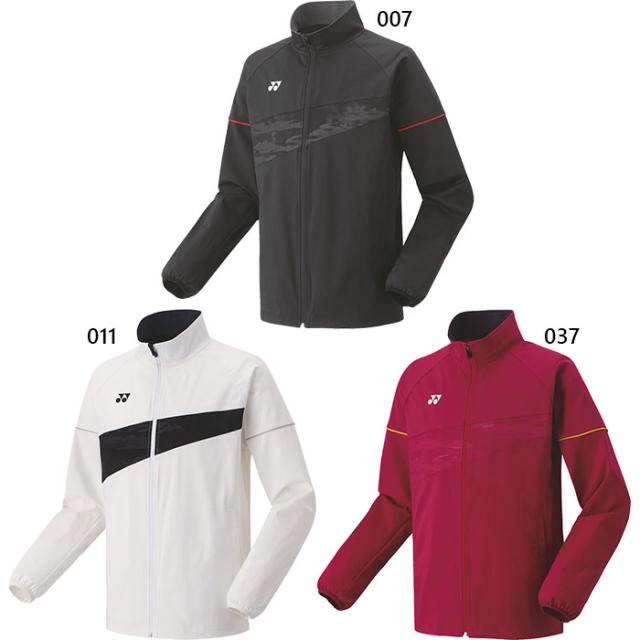 ヨネックス ジュニア キッズ ニットウォームアップシャツ テニス バドミントンウェア トップス 長袖 吸汗速乾 UVカット ホワイト 白 ブラック 黒 レッド 赤 送料無料 YONEX 50178J