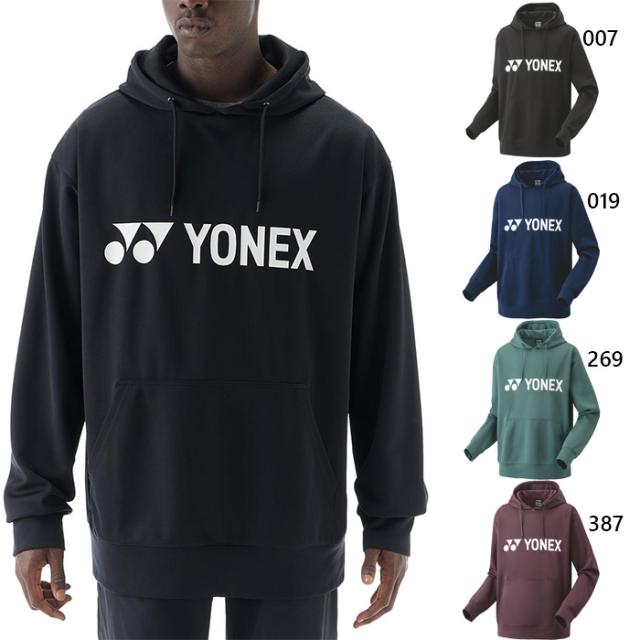 ヨネックス メンズ レディース パーカー テニス バドミントンウェア トップス プルオーバー 長袖 ブラック 黒 ネイビー グリーン 緑 送料無料 YONEX 31061