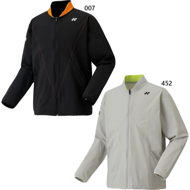 ヨネックス メンズ レディース VAユニウォームアップシャツ ビクターアクセルセンコレクション バドミントンウェア トップス 長袖 ブラック 黒 ベージュ 送料無料 YONEX 50182