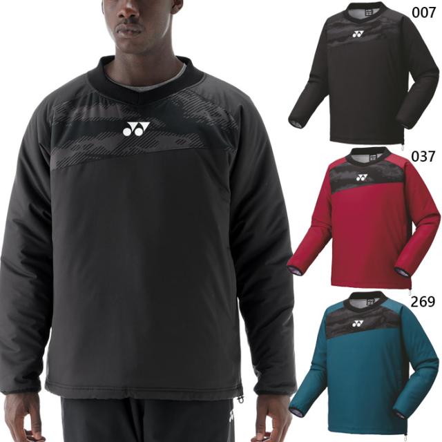 ヨネックス メンズ レディース ユニ中綿Vブレーカー テニス バドミントンウェア トップス 長袖 撥水 ブラック 黒 レッド 赤 グリーン 緑 送料無料 YONEX 90095