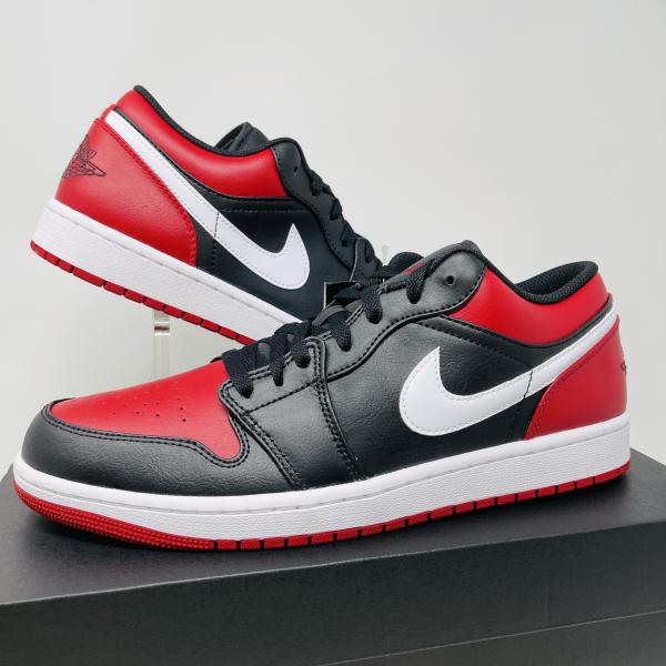 ナイキ エアジョーダン 1 ロー ブレッド NIKE AIR JORDAN 1 LOW メンズ スニーカー 553558-066