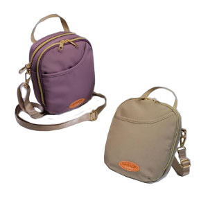 「ハンドワーク・スウィート」収納上手なソフトポーチ 仕切り付きポーチ ポシェット ショルダーポーチ メンズ レディース 手提げ 2WAY