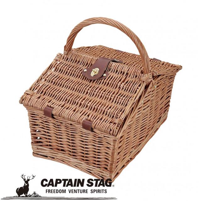 ピクニックバスケット(ハウス) アウトドア・キャンプ用品 キャプテンスタッグ CAPTAIN STAG 屋外 レジャーソロキャンプ バーベキュー 正規品取扱店 パール金属
