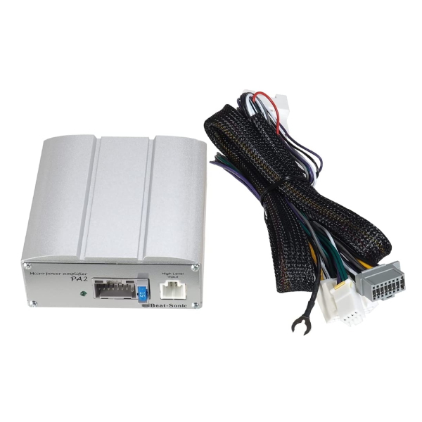 Beat-Sonic ビートソニック PA2D1 三菱純正ナビMMCS用マイクロパワーアンプキット 45W×4ch（4Ω）の通販はau PAY ...