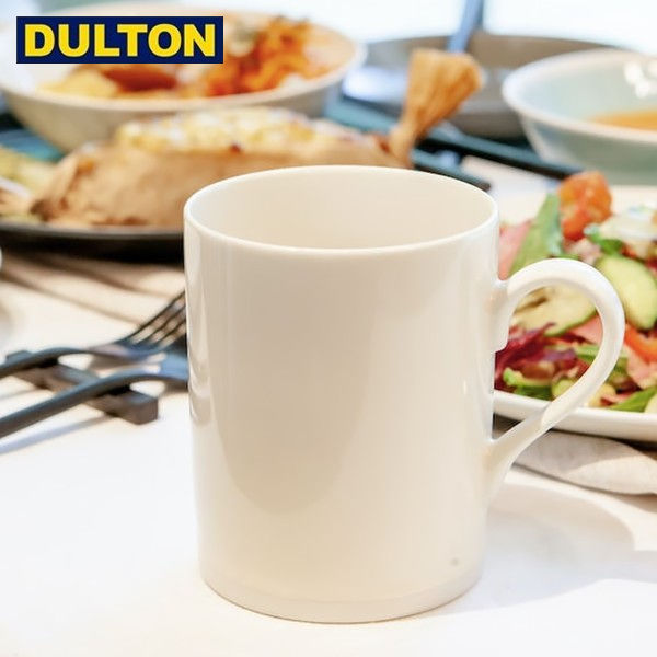 (在庫限り)DULTON マグ ウィズ ホワイト リム アイボリー MUG WITH WHITE RIM IVORY (CODE：K21-0321IV) ダルトン インダストリアル 男前の通販 ...