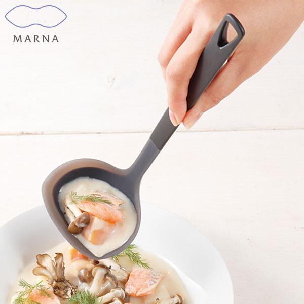 (在庫限り)MARNA トライアングリップ シリコーンお玉 ブラック K534 マーナ))の通販はau PAY マーケット - neut kitchen（ニュートキッチン） au PAY ...