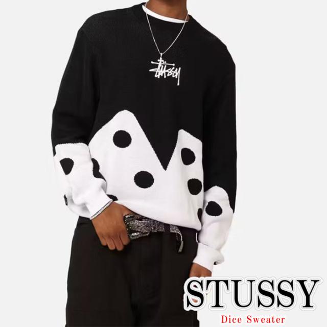 Stussy Australia ニット セーター ステューシー オーストラリア Dice Sweater スウェット メンズ ユニセックス ST0M0462 [衣類]ユ00572