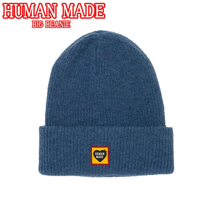 HUMAN MADE ニット帽 ヒューマンメイド BIG BEANIE ビーニー 帽子 キャップ アクセサリー ロゴ メンズ レディース ユニセックス 正規品[衣類] ユ00582