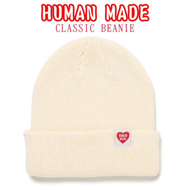 HUMAN MADE ニット帽 ヒューマンメイド CLASSIC BEANIE ビーニー 帽子 キャップ アクセサリー ロゴ メンズ レディース ユニセックス 正規品[衣類] ユ00582