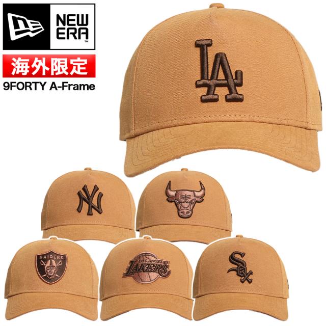 ニューエラ キャップ NEW ERA 帽子 Washed Canvas 9FORTY A-Frame Snapback ドジャース ヤンキース LA NY レディース メンズ ユニセックス 海外限定モデル 正規品 [帽子] ユ00572 B3-7