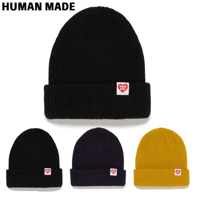 ヒューマンメイド ニット帽 HUMAN MADE CLASSIC BEANIE ビーニー 帽子 キャップ アクセサリー ロゴ メンズ レディース ユニセックス 正規品 HM30GD073 [衣類] ユ00582