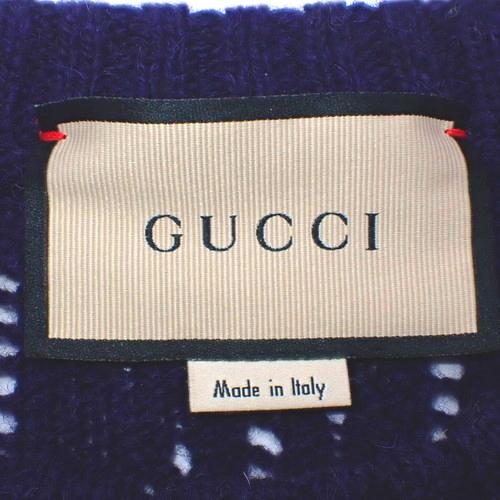 GUCCI(グッチ) GG柄 ボーダー ニット ニット/セーター アパレル