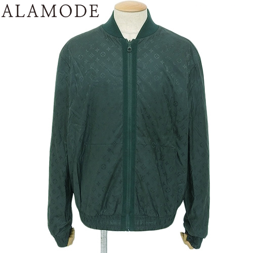LOUIS VUITTON(ルイ・ヴィトン) モノグラム リバーシブルコットンボンバー コート/ジャケット RM241 アパレル ファッション L コットン PINE GREEN パイングリーン 1AF720 メンズ 40802164298【中古】【アラモード】
