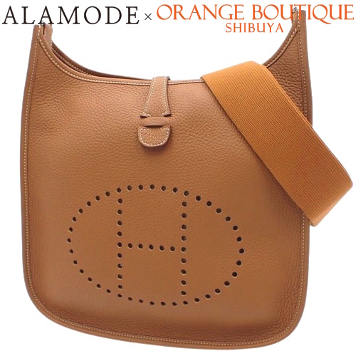 【未使用】HERMES(エルメス) エブリン3PM K刻印 ゴールド ブラウン茶 トリヨンクレマンス パラジウム金具 シルバー金具 ショルダーバッグ エヴリン 肩掛け 斜め掛け 29 レディース 40802146030【アラモード】