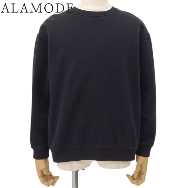 LOUIS VUITTON(ルイ・ヴィトン) トレーナー スウェット/パーカー 2019年 RM192Q トップス 裏起毛 M コットン ブラック黒 メンズ 40802151237【中古】【アラモード】