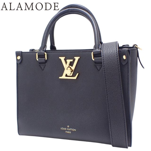 LOUIS VUITTON(ルイ・ヴィトン) ロック＆ゴー ハンドバッグ ショルダーバッグ 2WAY 肩掛け 斜め掛け グレインカーフレザー ノワール ブラック黒 ゴールド金具 M22311 レディース 40802154943【中古】【アラモード】