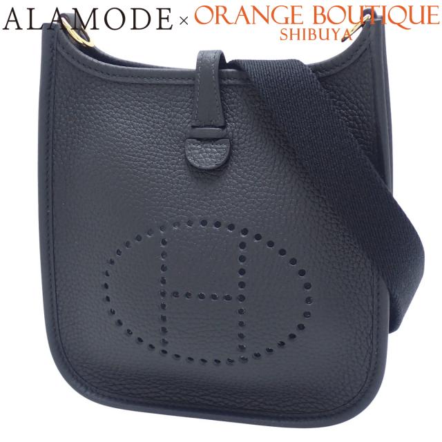 【新品】HERMES(エルメス) エブリン アマゾンTPM K刻印 ブラック黒 トリヨンクレマンス ゴールド金具 ショルダーバッグ 肩掛け 斜め掛け エヴリン レディース 40802152044【アラモード】