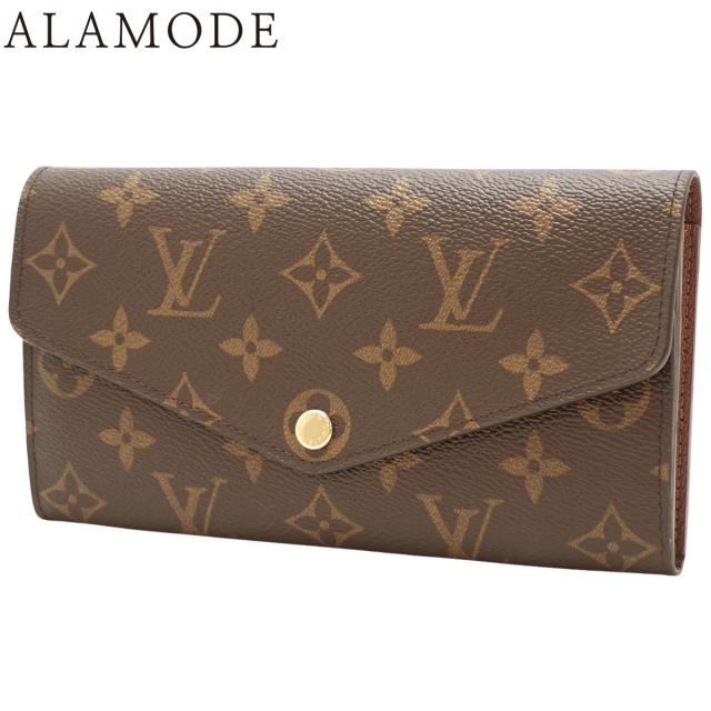 LOUIS VUITTON(ルイ・ヴィトン) モノグラム ポルトフォイユ･サラ ロングウォレット 二つ折り 2つ折り 長財布 モノグラムキャンバス ブラウン茶 ゴールド金具 レディース 40802157079 M60531【中古】【アラモード】