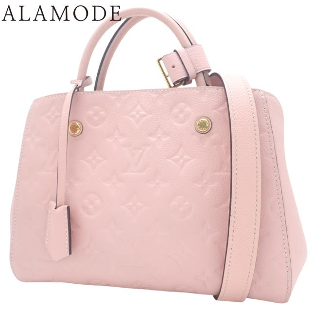 LOUIS VUITTON(ルイ・ヴィトン) モノグラムアンプラント モンテーニュBB ハンドバッグ 肩掛け 斜め掛け 2Way ショルダー モノグラムアンプラント ローズバレリーヌ ピンク ゴールド金具 M41199 レディース 40802158317【中古】【アラモード】
