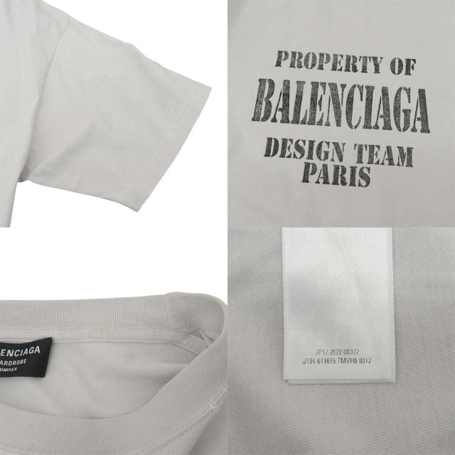 BALENCIAGA(バレンシアガ) PROPERTYロゴ Tシャツ Tシャツ 2022年 半袖