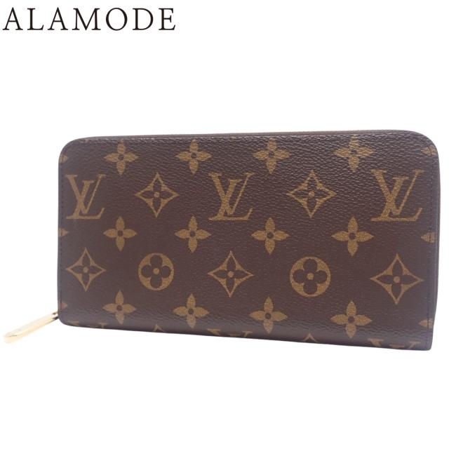 LOUIS VUITTON(ルイ・ヴィトン) モノグラム ジッピー・ウォレット ロングウォレット ラウンドファスナー モノグラムキャンバス コクリコ ブラウン茶 ゴールド金具 M41896 ユニセックス 40802159953【中古】【アラモード】