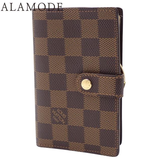 LOUIS VUITTON(ルイ・ヴィトン) ダミエ・エベヌ ポルトフォイユ･ヴィエノワ コンパクトウォレット 2つ折り 二つ折り ミニ財布 ダミエキャンバス ブラウン茶 ゴールド金具 N61674 レディース 40802163057【中古】【アラモード】