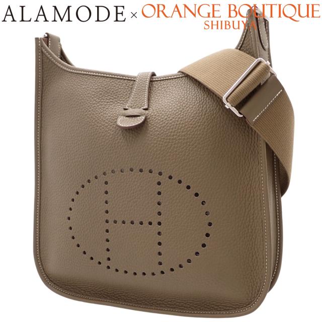 HERMES(エルメス) エブリン3PM K刻印 アマゾン エトープ/エトゥープ グレージュ トリヨンクレマンス パラジウム金具 シルバー金具 ショルダーバッグ エヴリン 肩掛け 斜め掛け レディース 40802164360【中古】【アラモード】