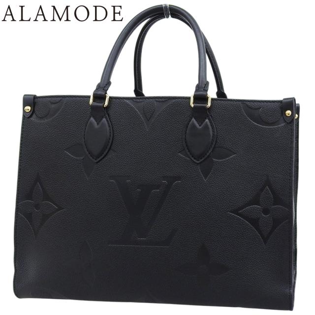 LOUIS VUITTON(ルイ・ヴィトン) モノグラム・アンプラント オンザゴー MM ハンドバッグ 2WAY トート ショルダー 肩掛け モノグラムアンプラント ノワール ブラック黒 ゴールド金具 M45595 レディース 40802160779【中古】【アラモード】