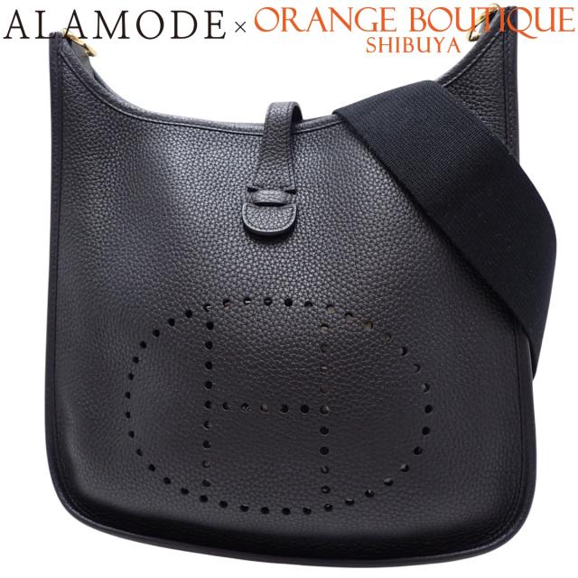 HERMES(エルメス) エブリン3GM ブラック黒 トリヨンクレマンス ゴールド金具 Z刻印 ショルダーバッグ 肩掛け 斜め掛け エヴリン レディース 40802164682【中古】【アラモード】