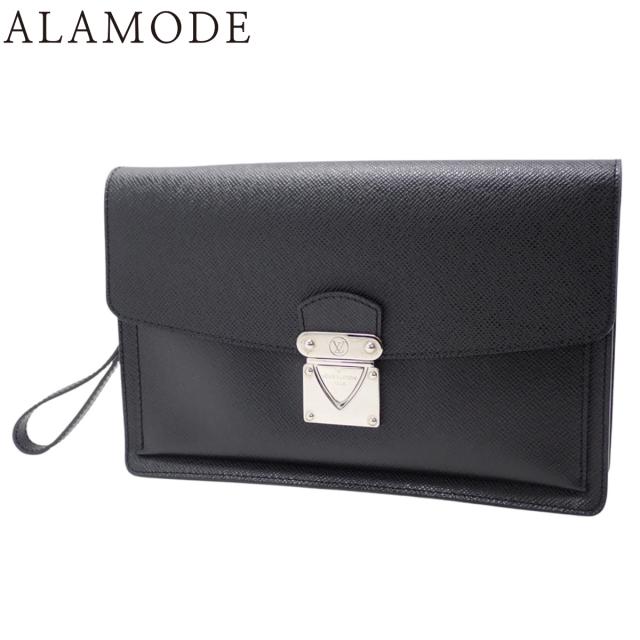 LOUIS VUITTON(ルイ・ヴィトン) タイガ ベライア クラッチバッグ/セカンドバッグ 手持ちバッグ かばん 小物入れ タイガレザー アルドワーズ ブラック黒 シルバー金具 M32592 メンズ 40802159994【中古】【アラモード】