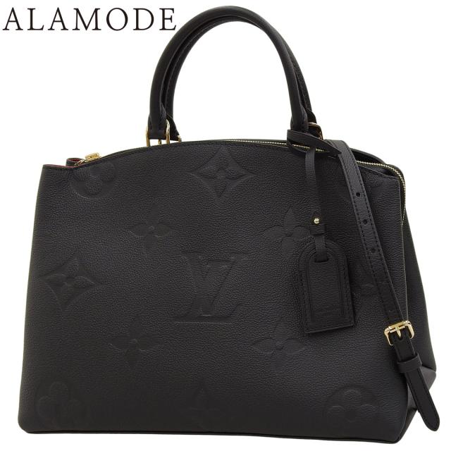 LOUIS VUITTON(ルイ・ヴィトン) モノグラム・アンプラント グラン･パレMM ハンドバッグ 2WAY ショルダー 肩掛け トート モノグラムアンプラント ノワール ブラック黒 ゴールド金具 M45811 レディース 40802159245【中古】【アラモード】