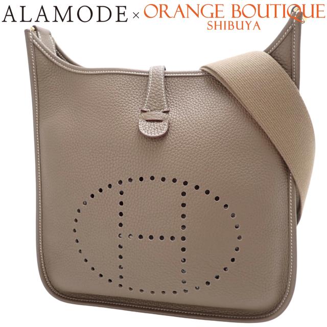 HERMES(エルメス) エブリン3PM エトープ/エトゥープ グレージュ トリヨンクレマンス ゴールド金具 B刻印 ショルダーバッグ エヴリン 肩掛け 斜め掛け レディース 40802168823【アラモード】