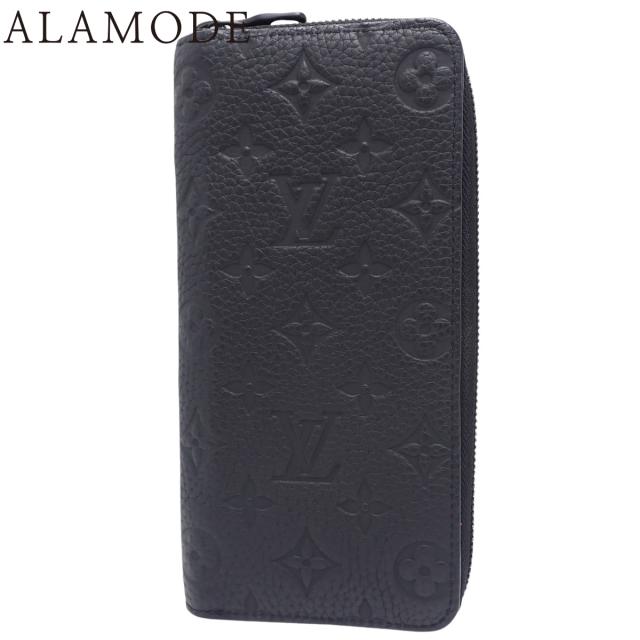 LOUIS VUITTON(ルイ・ヴィトン) モノグラム ジッピーウォレット・ヴェルティカル ロングウォレット 長財布 ラウンドファスナー ジップアラウンド モノグラム・トリヨン ノワール ブラック黒 ブラック金具 M69047 メンズ 40802165227【中古】【アラモード】