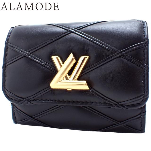 LOUIS VUITTON(ルイ・ヴィトン) マルタージュ ロザリー GO-14 コンパクトウォレット 小物 2つ折り 二つ折り ミニ財布 ラムレザー ブラック黒 ゴールド金具 M83078 レディース 40802168300【中古】【アラモード】