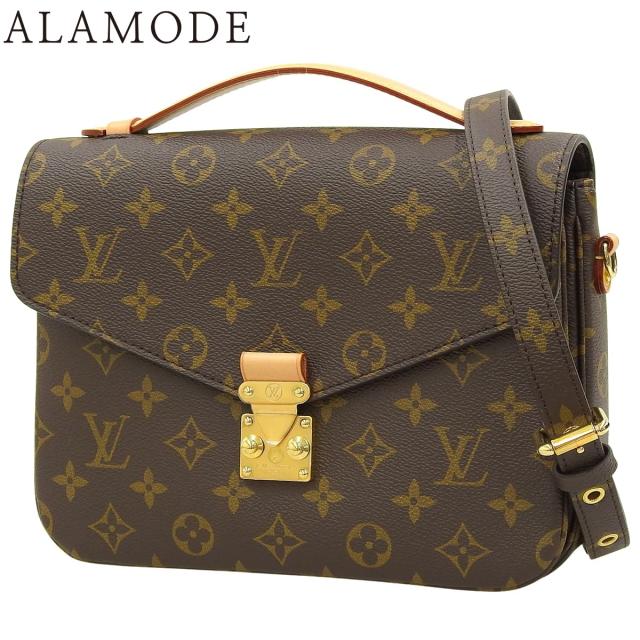LOUIS VUITTON(ルイ・ヴィトン) モノグラム ポシェット･メティスMM ハンドバッグ 2WAY ショルダー 肩掛け 斜め掛け モノグラムキャンバス ブラウン茶 ゴールド金具 M44875 レディース 40802165471【中古】【アラモード】