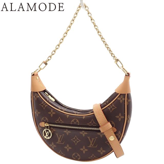 LOUIS VUITTON(ルイ・ヴィトン) モノグラム ループ ハンドバッグ ショルダー 肩掛け モノグラムキャンバス ブラウン茶 ゴールド金具 M81098 レディース 40802165612【中古】【アラモード】