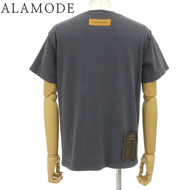 LOUIS VUITTON(ルイ・ヴィトン) インサイドアウト Tシャツ Tシャツ 2020年 RM201Q アパレル ファッション 半袖 トップス S コットン グレー メンズ 40802166199【中古】【アラモード】