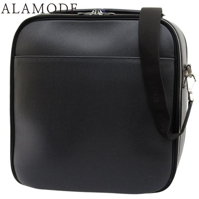 LOUIS VUITTON(ルイ・ヴィトン) タイガ ポルト・オルディナトゥール・オデッサ ビジネスバッグ/ブリーフケース 2WAY ハンド ショルダー 肩掛け 斜め掛け タイガレザー アルトワーズ グレー シルバー金具 M30832 メンズ 40802169225【中古】【アラモード】