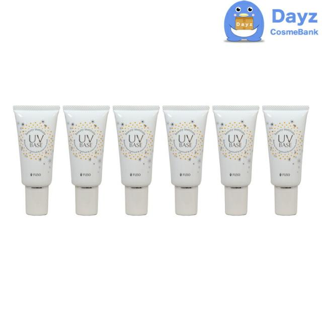 ふそう UVベース 35g　6点セット　SPF30 PA++　日焼け止め化粧下地　｜　昼用化粧下地　ふそう化粧品