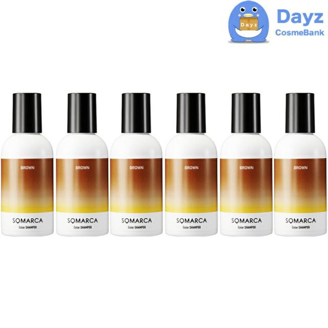 ホーユー ソマルカ カラーシャンプー　ブラウン　150mL　6点セット　｜　ヘアシャンプー カラーシャンプー hoyu ホーユー カラーリングシャンプー 【HMN】