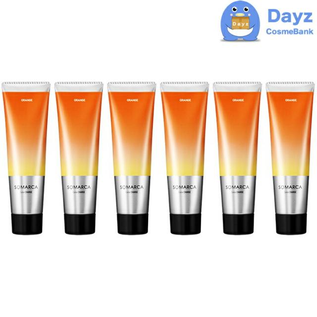 ホーユー ソマルカ カラーチャージ　オレンジ　130g　6点セット　｜　ヘアトリートメント カラートリートメント hoyu ホーユー カラーリングトリートメント 【HMN】