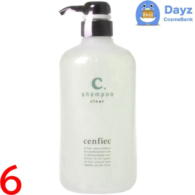 ナカノ センフィーク シャンプー クリア 760mL　6点セット　｜　ヘアシャンプー