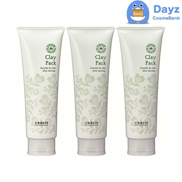 クラシエ クリエステ クレイパック 350g　3点セット　｜　毛穴ケア 毛穴汚れ クレイ 泥 パック