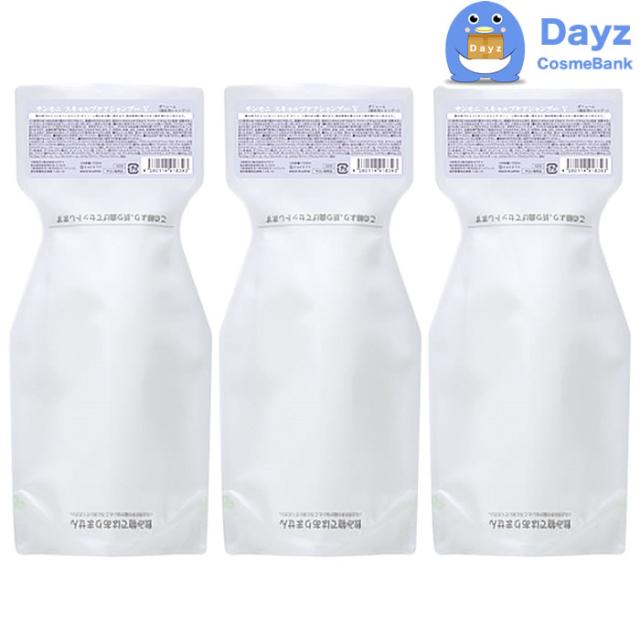 セフティ サンモニ スキャルプケア シャンプー V 700mL 詰め替え用 3点セット　軟毛 ボリュームが欲しい 方に　SAN MONI