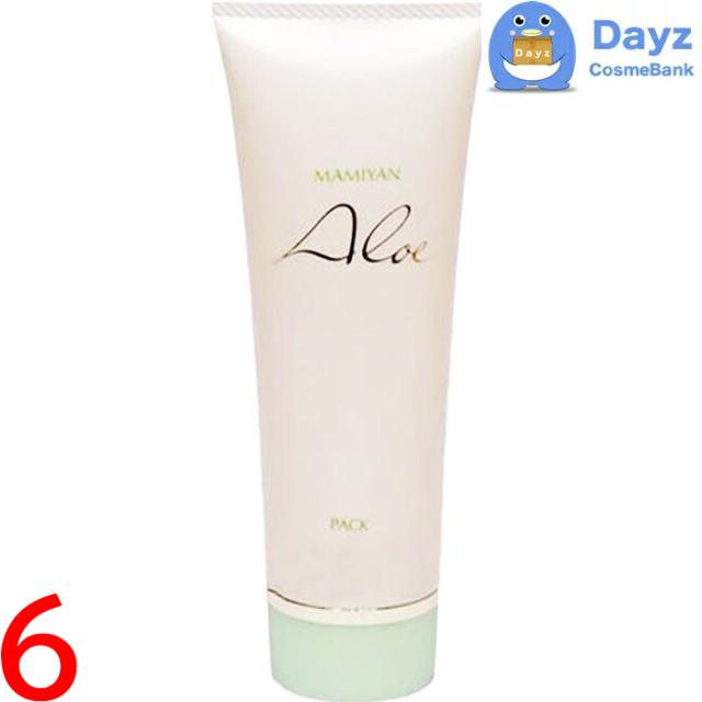 マミヤンアロエ  パック  85g　6点セット　｜　ピーリングパック / 角質 毛穴ケア 【YB】