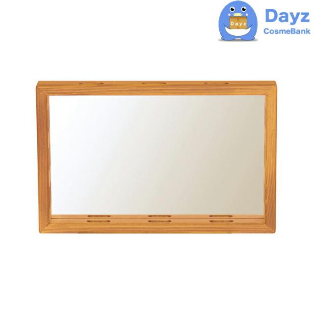 ワイエスパーク F10 10.5 専用 収納ミラー　ナチュラル　｜　YSパーク ナチュラルウッドワゴン　YS PARK サロン ワゴン　｜　キャンセル・返品不可商品